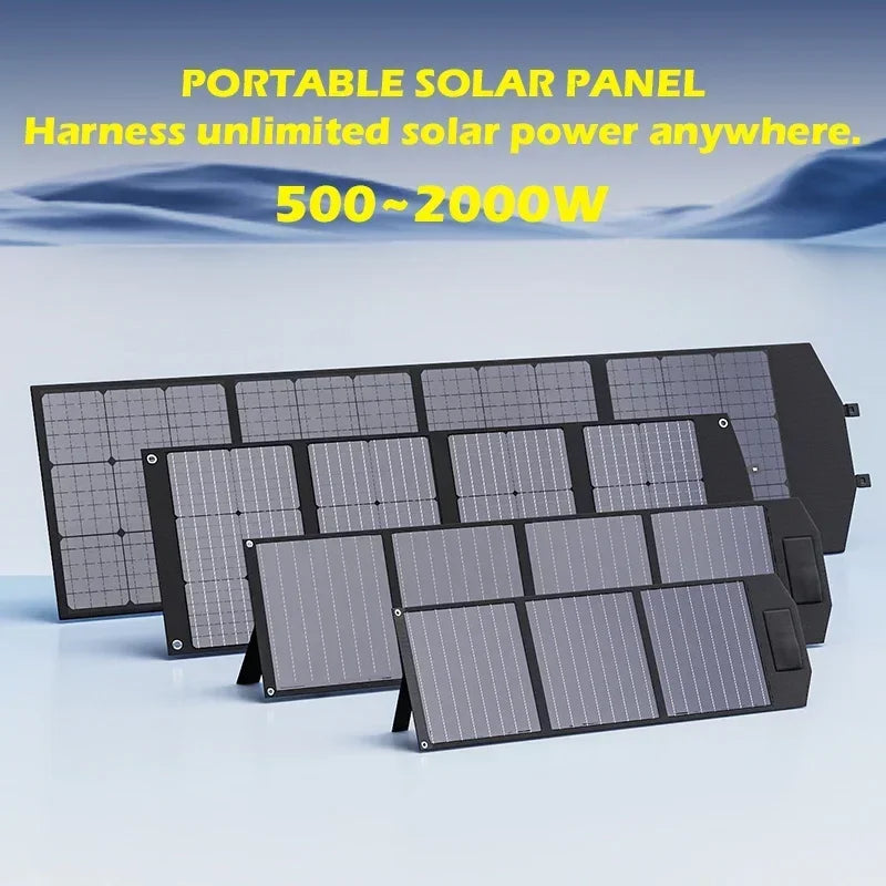 Flexible, Foldable, High Efficiency Solar Panel, Travel & Phone & Boat ...