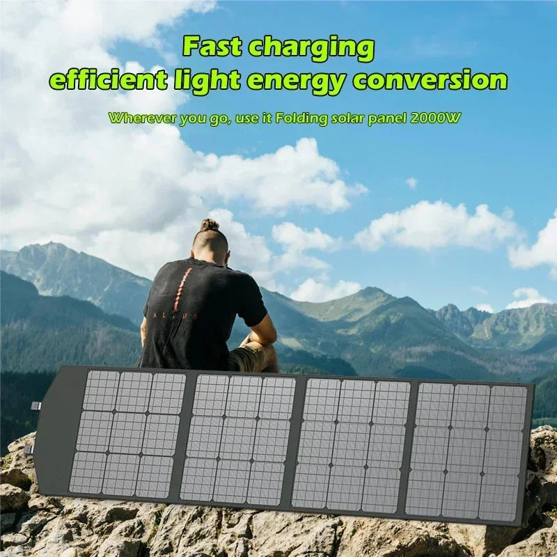 Flexible, Foldable, High Efficiency Solar Panel, Travel & Phone & Boat ...