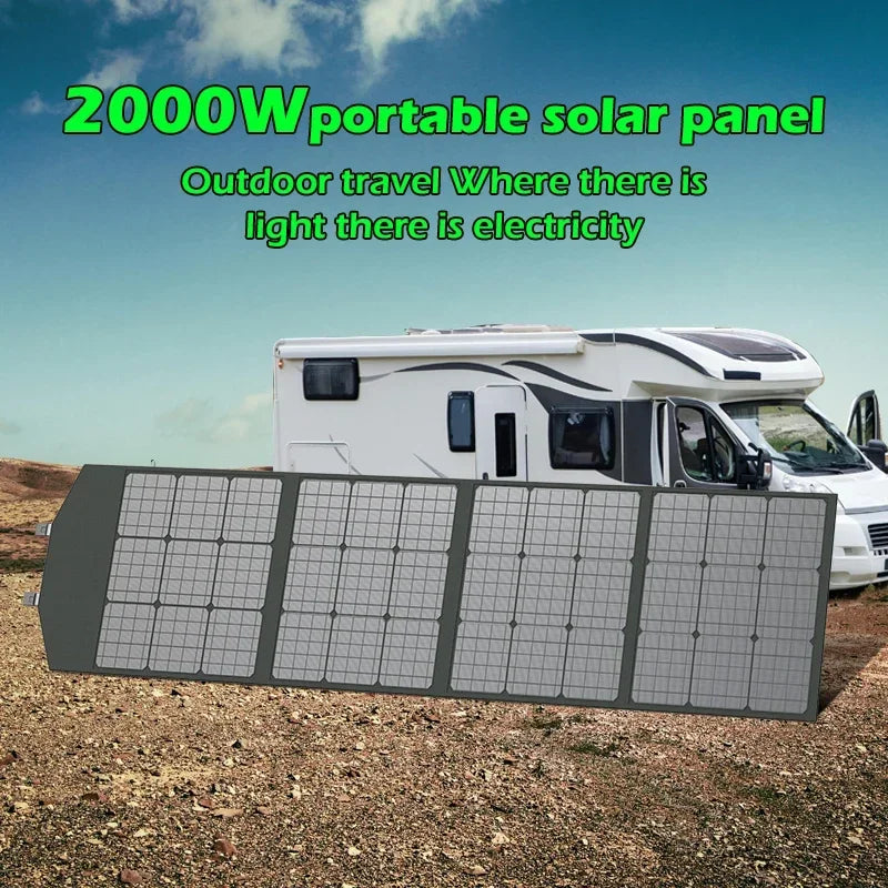 Flexible, Foldable, High Efficiency Solar Panel, Travel & Phone & Boat ...